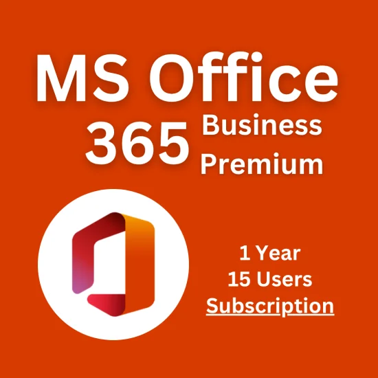 Microsoft Office 365 Business Premium with Teams - 15 User for 1 Year ...