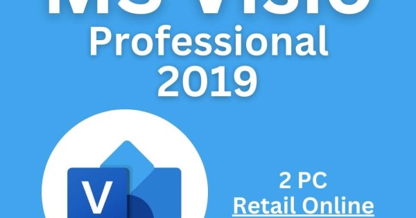 Visio 2019 Professional 2PC [Retail Online] - ResellKeys - Affordable ...