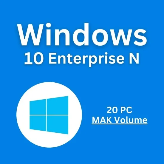 Windows 10 / 11 Enterprise N 20PC [MAK:Volume] - ResellKeys ...