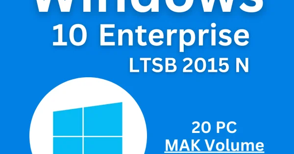 Windows 10 Enterprise LTSB 2015 N 20PC - ResellKeys - Affordable ...